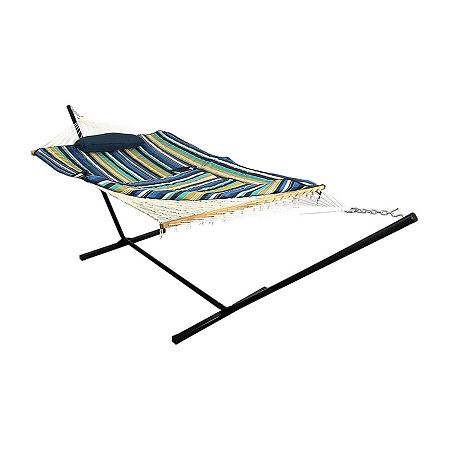 Click here for Sunnydaze Patio Collection Hammock  One Size  Blue prices