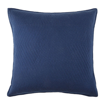 Click here for Loom + Forge Syndicate Euro Sham  One Size  Blue prices