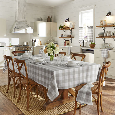 Click here for Elrene Farmhouse Living Buffalo Check Tablecloth... prices