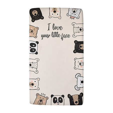 Click here for NoJo I Love Your Little Face Photo Op Crib Sheet prices