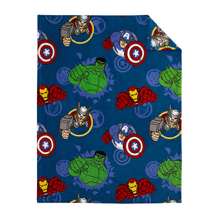 Click here for Avengers Baby Blanket  One Size  Blue prices