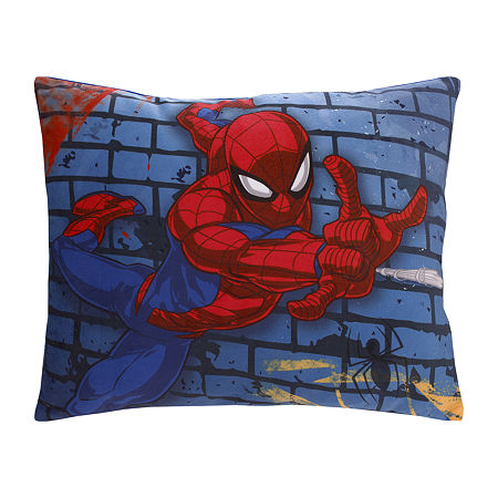 Click here for Spiderman Throw Pillow  One Size  Blue prices