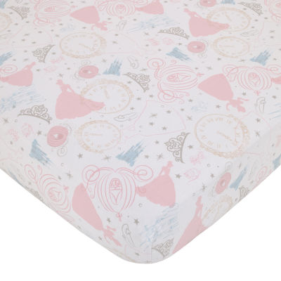 Disney Collection 3-pc. Princess Crib Bedding Set, Color: Pink - JCPenney