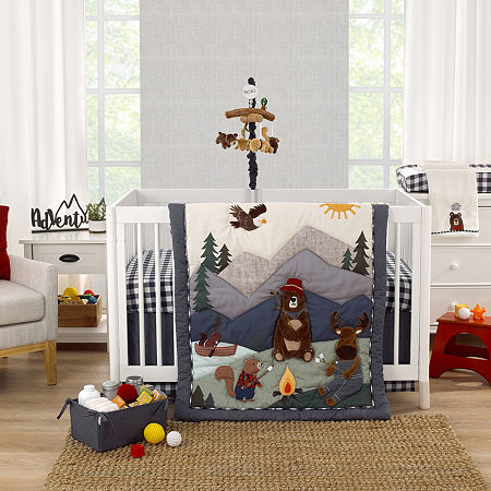 Click here for NoJo Into the Wilderness 4pc. Crib Bedding Set prices