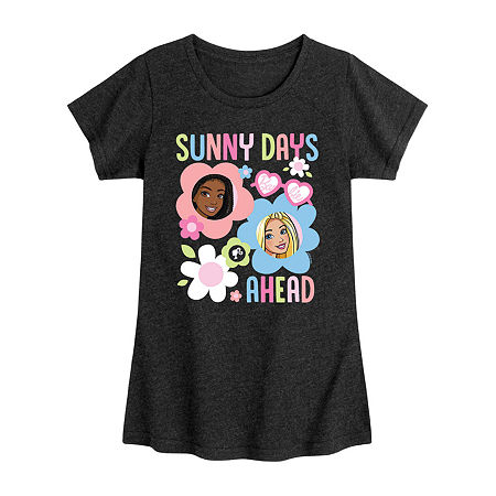 Click here for Little & Big Kid Girls Crew Neck Short Sleeve Regu... prices