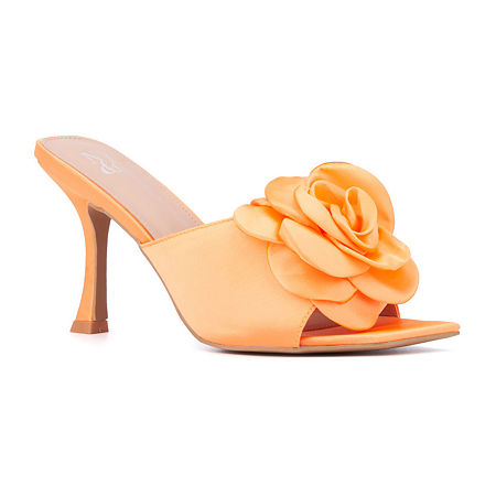 Click here for Womens Gardenia Heel Slide - Orange sorbet prices