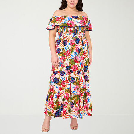 Click here for Sam And Jess Womens Off The Shoulder Short Sleeve... prices