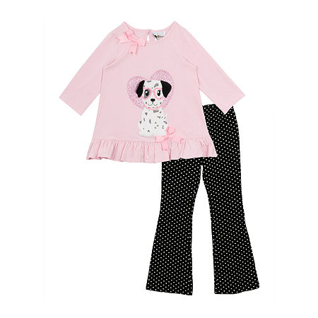 Click here for Rare Editions Toddler Girls 2-pc. Legging Set  2t... prices