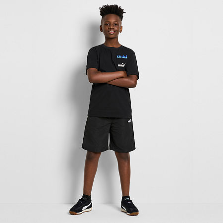 Click here for PUMA Big Kid Boys Crew Neck Short Sleeve Regular F... prices