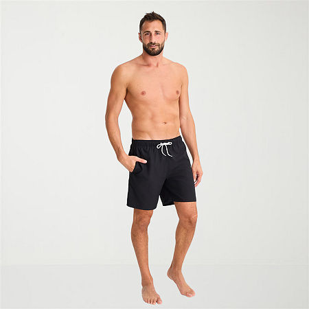 Click here for St. Johns Bay Mens Swim Trunks  Medium  Black prices