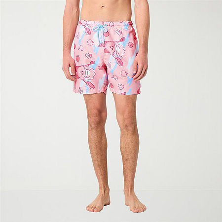 Click here for Mens Kirby Swim Trunks  Large  Pink prices