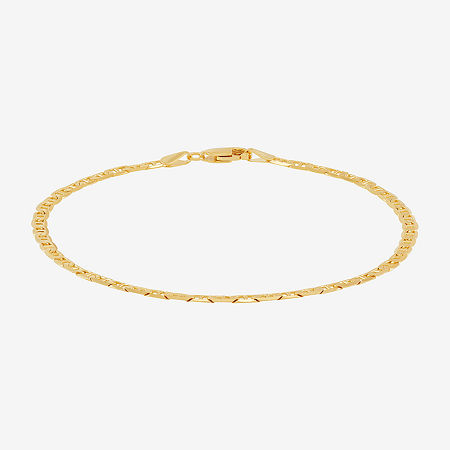 Click here for Womens 14K Gold 8 1/2 Inch Solid Mariner Chain Bra... prices