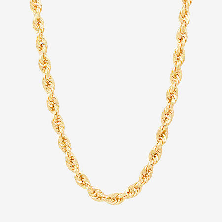 Click here for Unisex Adult 10K Gold 20 Inch Rope Chain Necklace... prices