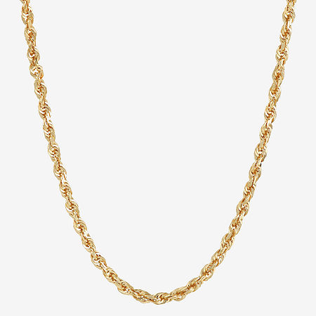 Click here for Unisex Adult 14K Gold 20 Inch Rope Chain Necklace... prices