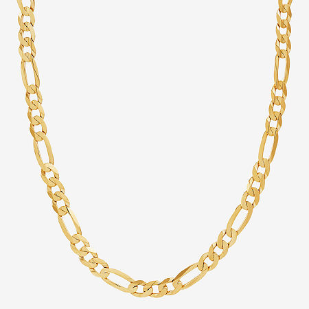 Click here for Mens 10K Gold 22 Inch Figaro Chain Necklace  One S... prices