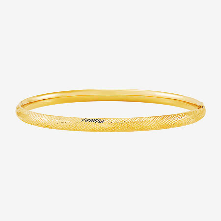 Click here for Womens 14K Gold Bangle Bracelet  One Size  Yellow prices