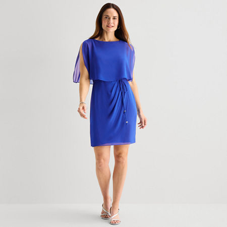 Click here for Jessica Howard Womens Belted Sleeveless Shift Dres... prices