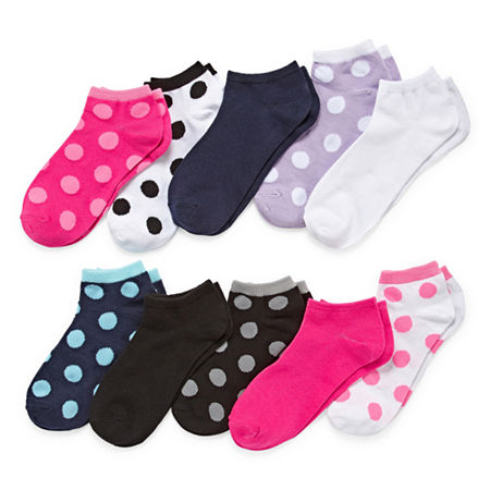 Click here for Total Girl Big Girls 10-pc. Low Cut Socks  Large... prices