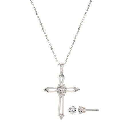 Click here for Sparkle Allure Womens White Cubic Zirconia Pure Si... prices