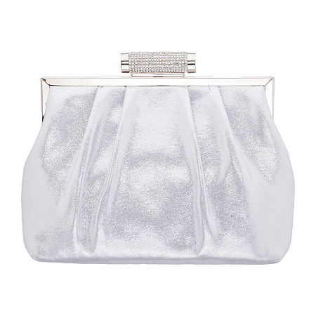 Click here for I. Miller Dorian Pleated Clutch  One Size  Silver prices