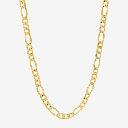 Click here for Made in Italy Mens 10K Gold 24 Inch Figaro Chain N... prices