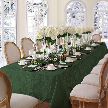 Click here for Elrene Barcelona Jacquard Damask Oblong Tablecloth... prices