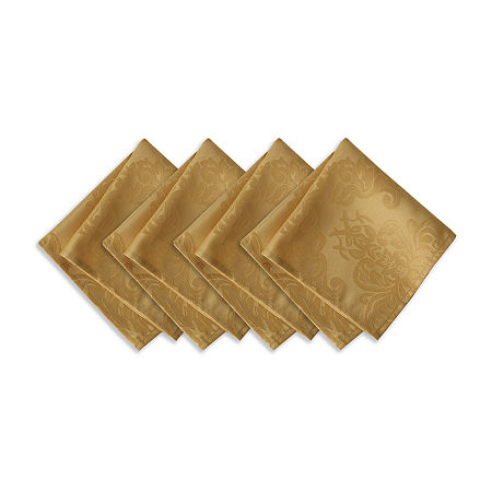Click here for Elrene Barcelona Napkins  Set of 4 - Gold prices
