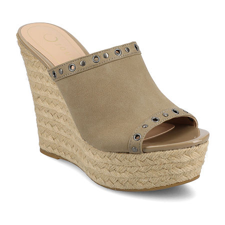 Click here for Journee Collection Womens Yari Wedge Sandals  9 1/... prices