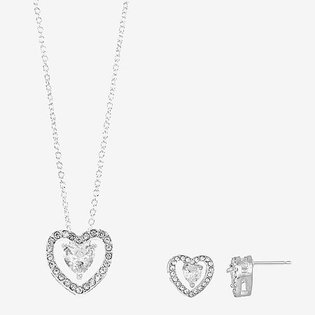 Click here for Sparkle Allure Womens Cubic Zirconia Pure Silver O... prices