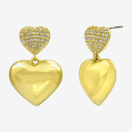 Click here for Sparkle Allure Womens Cubic Zirconia 14K Gold Over... prices
