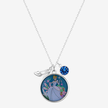Click here for Disney Classics Womens Blue Crystal Pure Silver Ov... prices