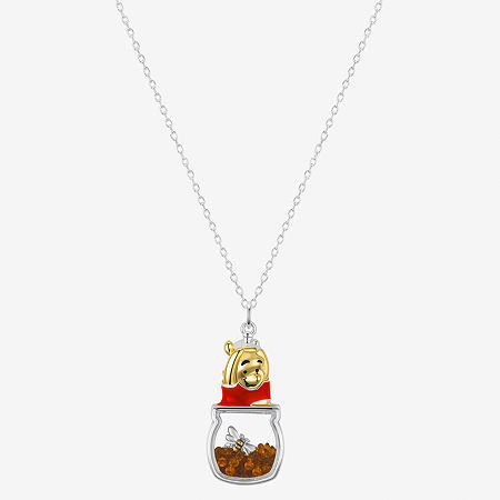 Click here for Disney Classics Womens Orange Crystal 10K Gold Ove... prices
