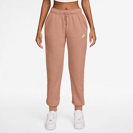 Click here for Nike Club Womens Cuffed Mid Rise Fleece Jogger  Sm... prices