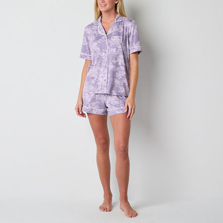 Click here for Ambrielle Womens Short Sleeve 2-pc. Pajama Sets  X... prices