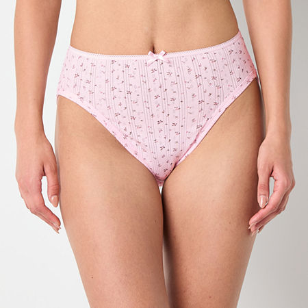 Click here for Arizona Body Cotton High Leg Panty  Large  Pink prices