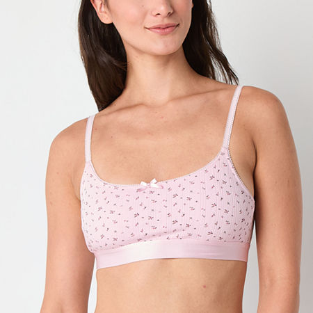 Click here for Arizona Body Cotton Scoop Bralette  X-large  Pink prices