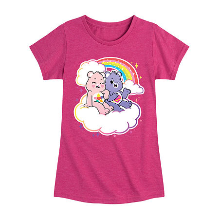 Click here for Big Kid Girls Crew Neck Short Sleeve Care Bears T-... prices