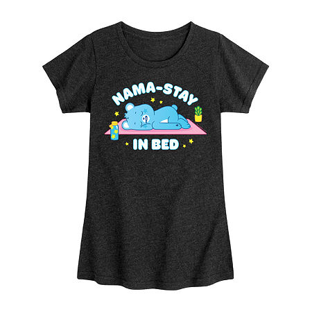 Click here for Big Kid Girls Crew Neck Short Sleeve Care Bears T-... prices