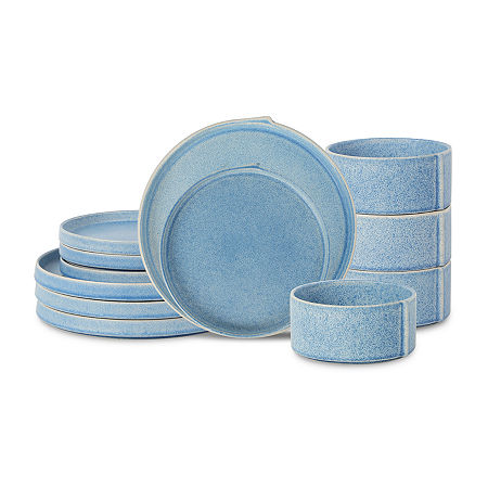 Stone Lain Bao 12 Pc. Dinnerware Set  Service for 4 - Blue