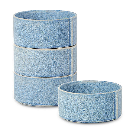 Stone Lain Bao Cereal Bowls  Set of 4 - Blue