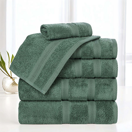 Click here for SUPERIOR Smart Dry Cotton 6-pc. Quick Dry Bath Tow... prices