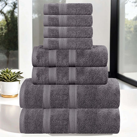 Click here for SUPERIOR Smart Dry Cotton 8pc Towel Set 8-pc. Quic... prices