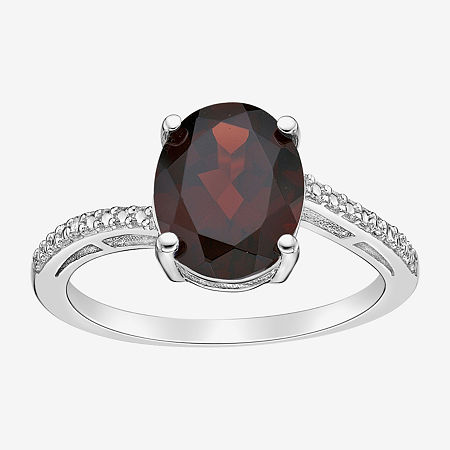 Click here for Womens Diamond Accent Genuine Red Garnet Sterling... prices