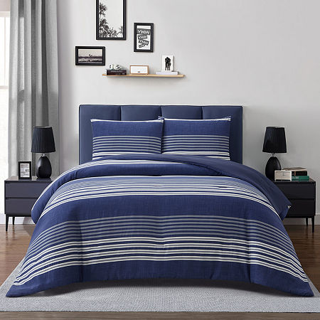 Click here for AEROPOSTALE Blocked Stripe Easy Care Comforter Set... prices