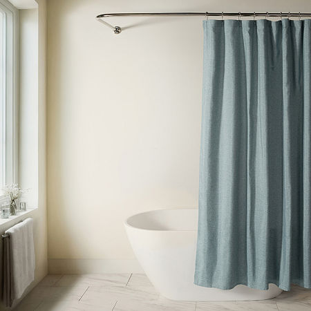 Click here for Casual Comfort Linen-Look Solid Shower Curtain  On... prices