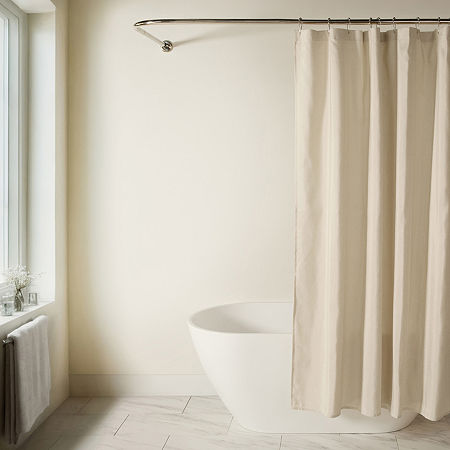 Click here for Casual Comfort Linen-Look Solid Shower Curtain  On... prices