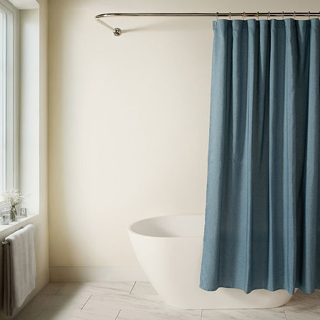 Click here for Casual Comfort Linen-Look Solid Shower Curtain  On... prices