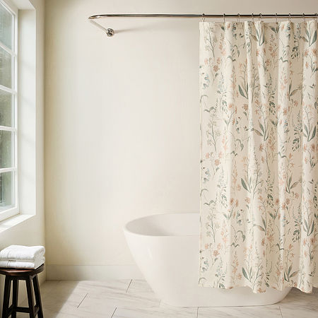 Click here for Casual Comfort Polyester Printed Shower Curtain  O... prices