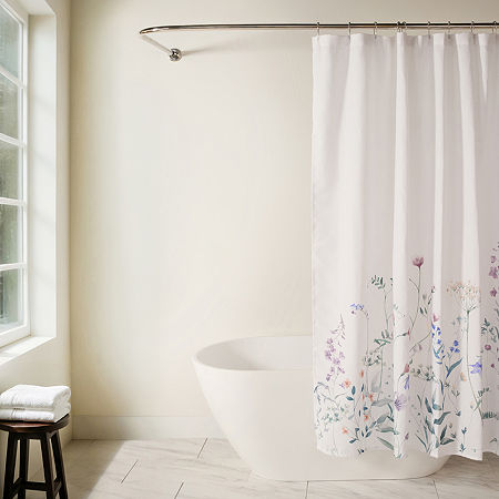 Click here for Casual Comfort Polyester Printed Shower Curtain  O... prices