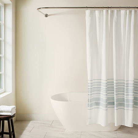 Click here for Casual Comfort Cotton Blend Placement Stripe Showe... prices